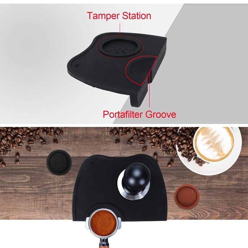 Espresso Tamper Mat Silicone Anti-Slip Coffee Corn... – Vicedeal