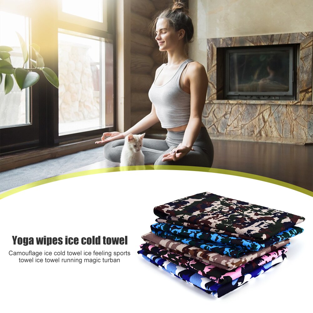 Antibacterial Ice Cold Towel Gym Fitness Sports Ex... – Vicedeal