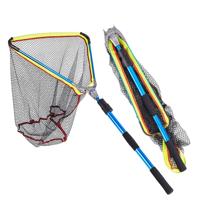 2M Long Large Fishing Net Foldable Aluminum Alloy ... – Grandado