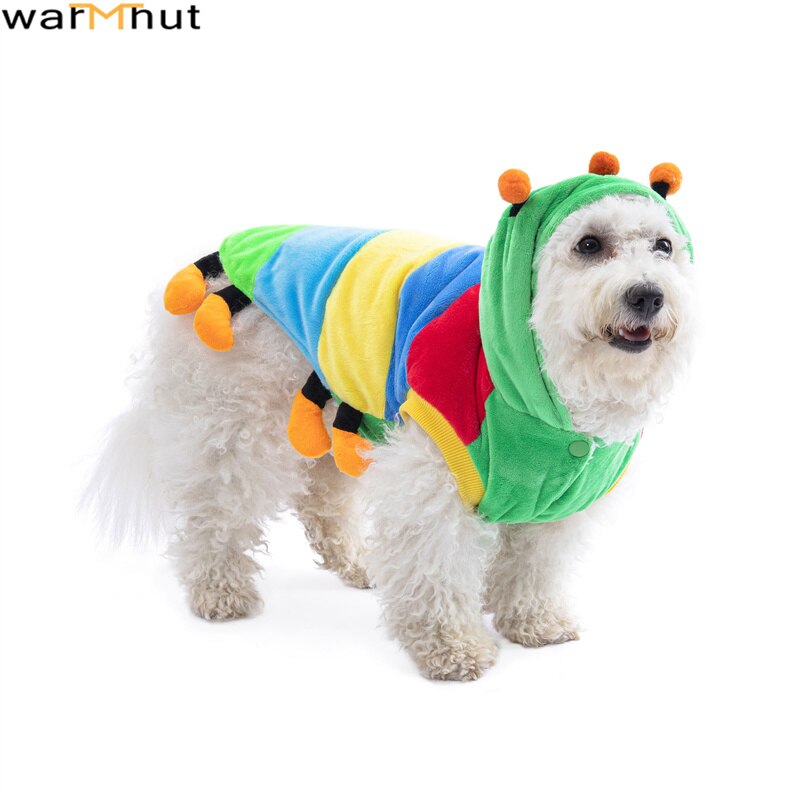 Warmhut 1Pc Hond Kostuum Groene Rups Insect Jurk F... – Vicedeal
