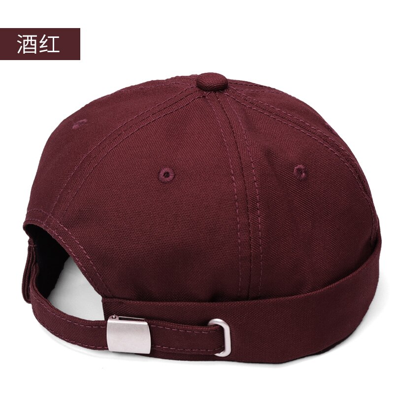 Canvas Men Docker Cap Skullcap Sailor Cap Beanie H... – Grandado