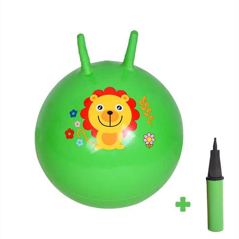 65cm Inflatable Bouncing Ball Random Color Jumping... – Grandado