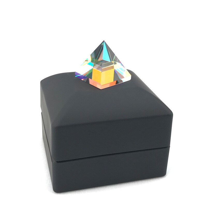 20*20*20mm prismer pyramide krystal optisk linse d... – Vicedeal