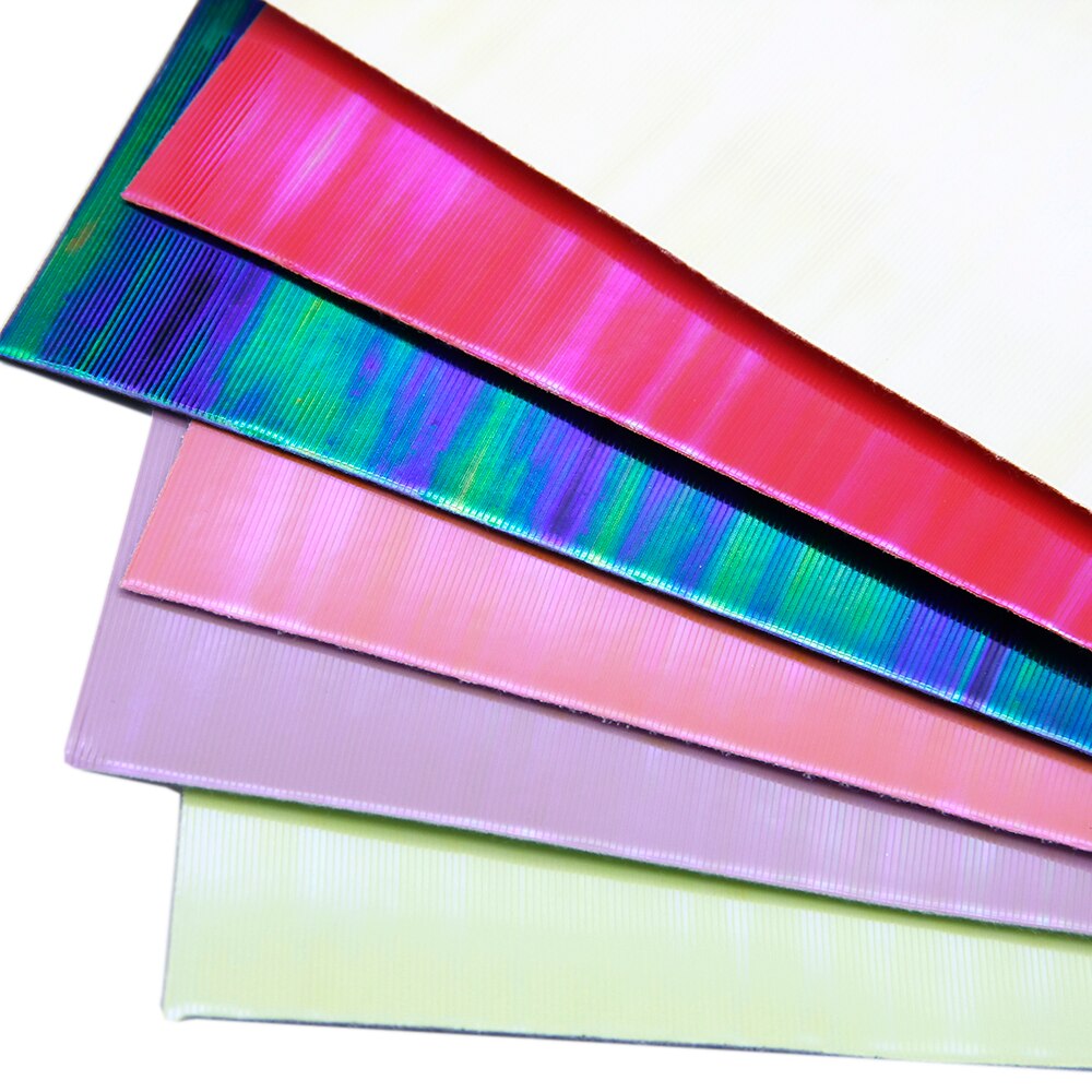 20*34cm Stripe Bump Texture Iridescence Synthetic ... – Grandado