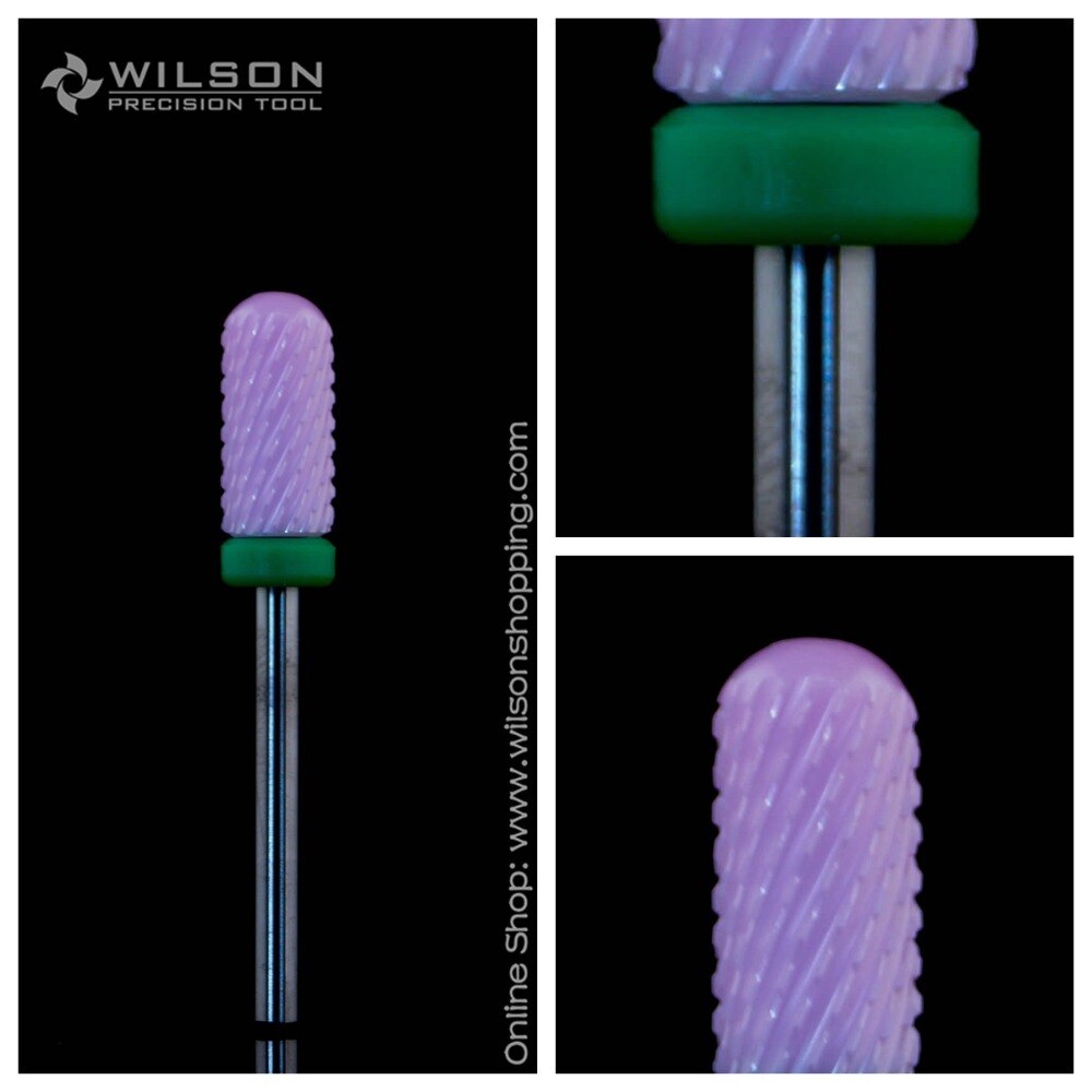 Pink Ceramic Nail Drill Bit - Smooth Top Bit - Coa... – Grandado