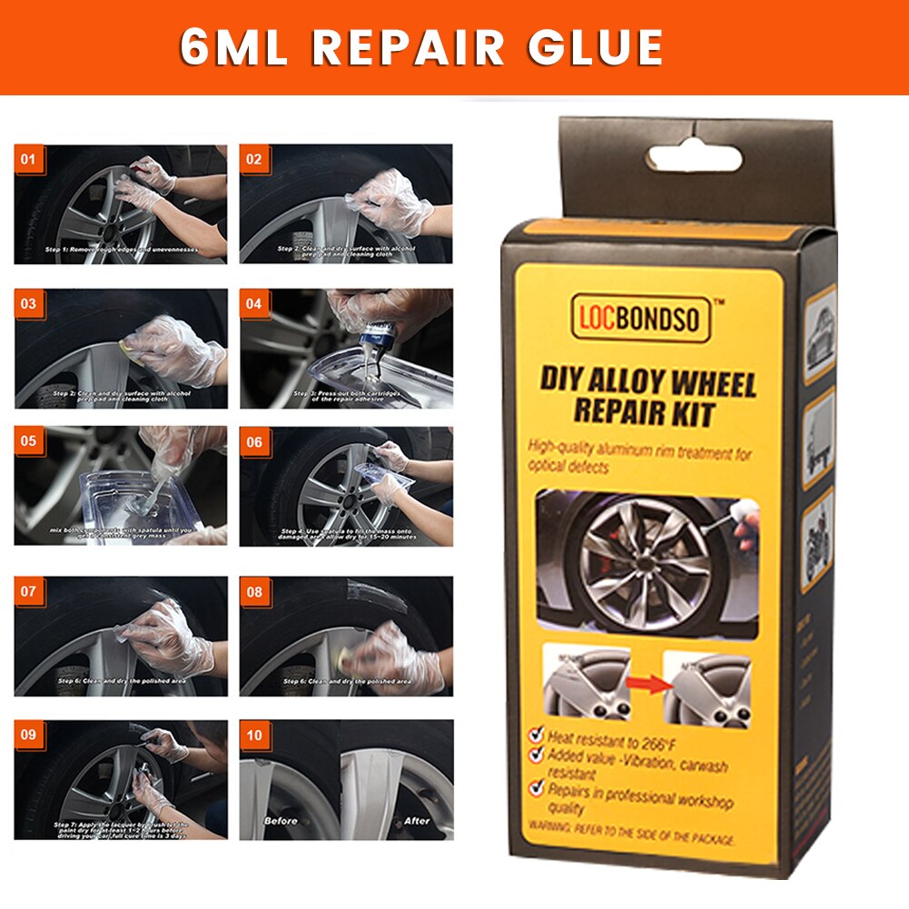 Car Alloy Rim Scratch Remover Rim Wheel Scratch Re... – Grandado
