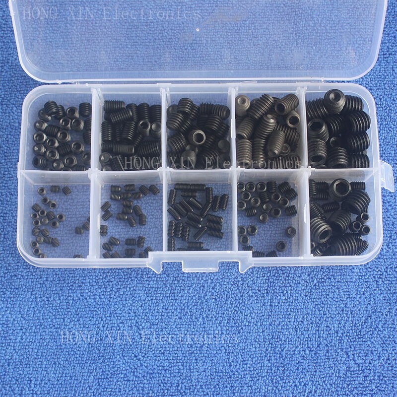 250 Stks M3/M4/M5/M6/M8 Zwart PCB Iron Hex Socke S... – Grandado