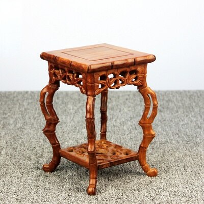 Asian Base Vase Teapot Pedestal Nature Wood Stand ... – Vicedeal