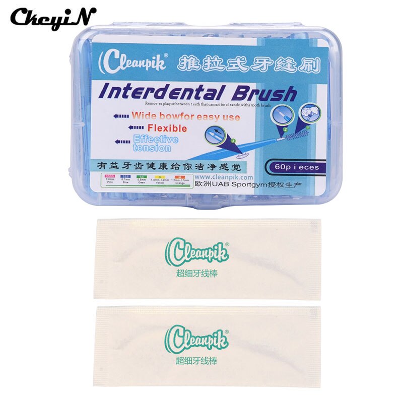 60pcs Easy Use Dental Oral Care Push-Pull dental B... – Grandado