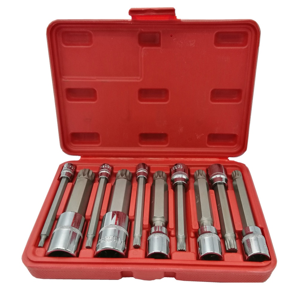SPIFFLYER 10PC XZN Triple Square Spline Bit Socket... – Grandado