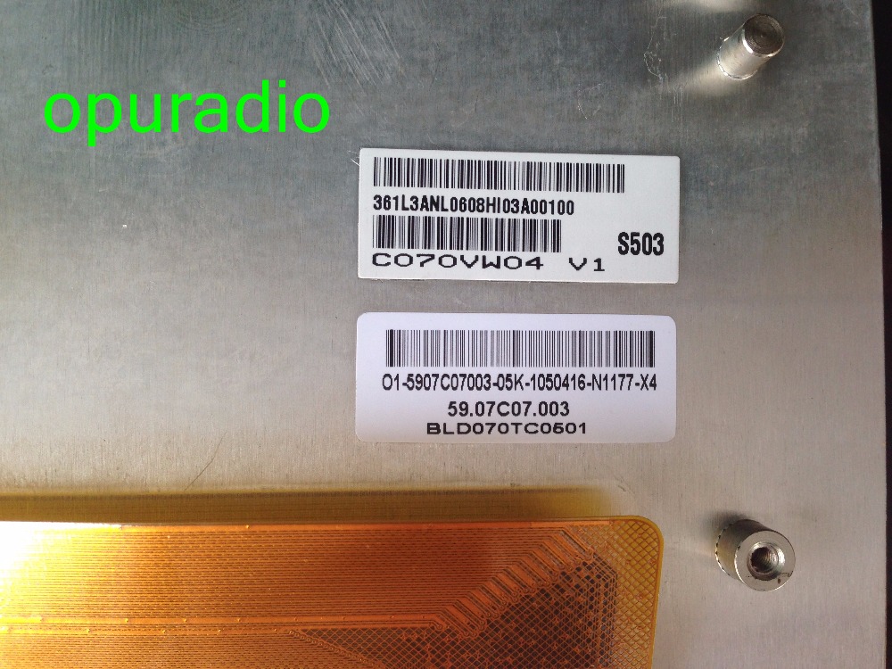 Original AUO 7 zoll LCD display C070VW04 V1 bildsc... – Vicedeal