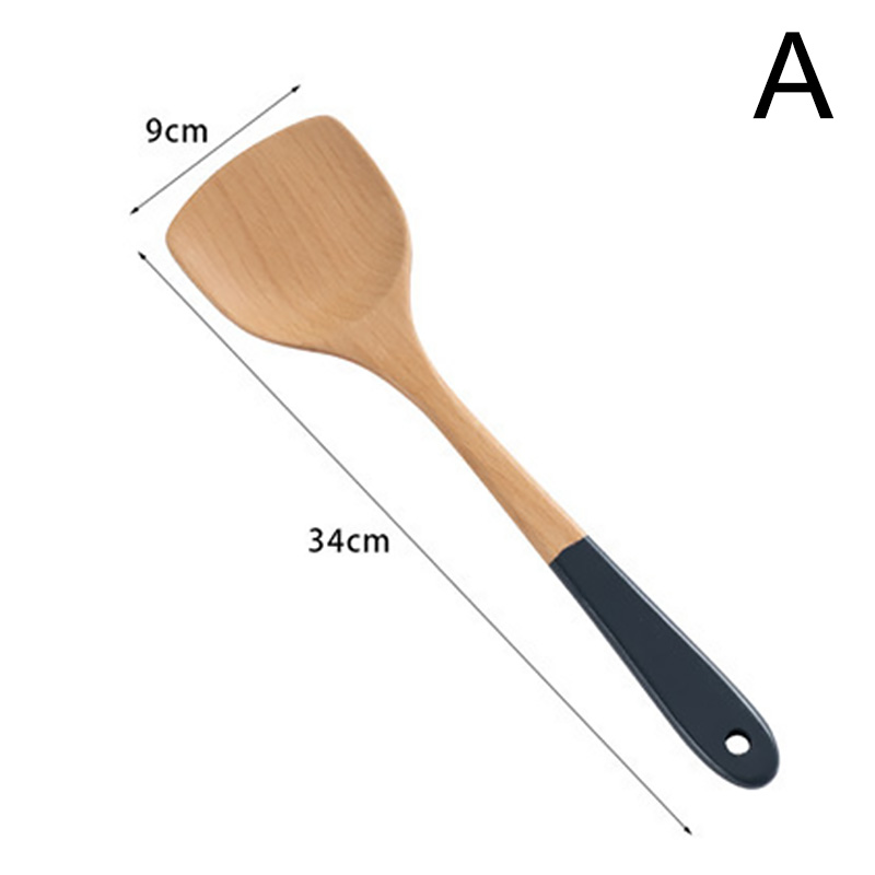 Solid Wood Handle Non Stick Cooking Pot Set Soup S... – Grandado