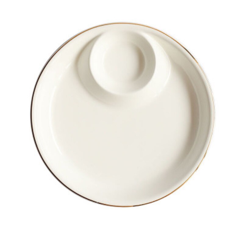 Ceramic dumpling dish dumplings with sauce dish vi... – Vicedeal