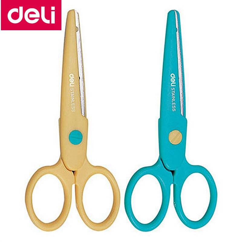Deli 6023 Student Scissors 134mm(5.25') stainless ... – Grandado