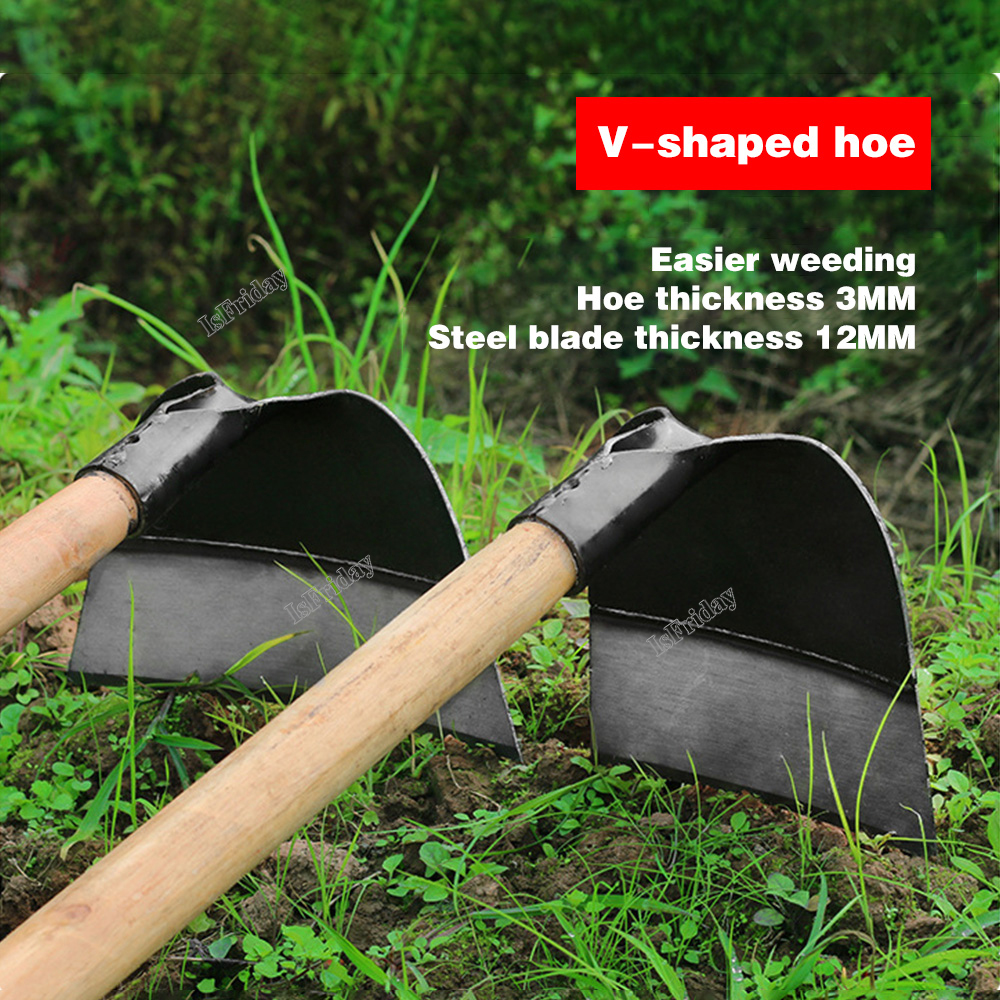Mangan Stahl Garten Hacke Handheld arbeits sparend... – Vicedeal