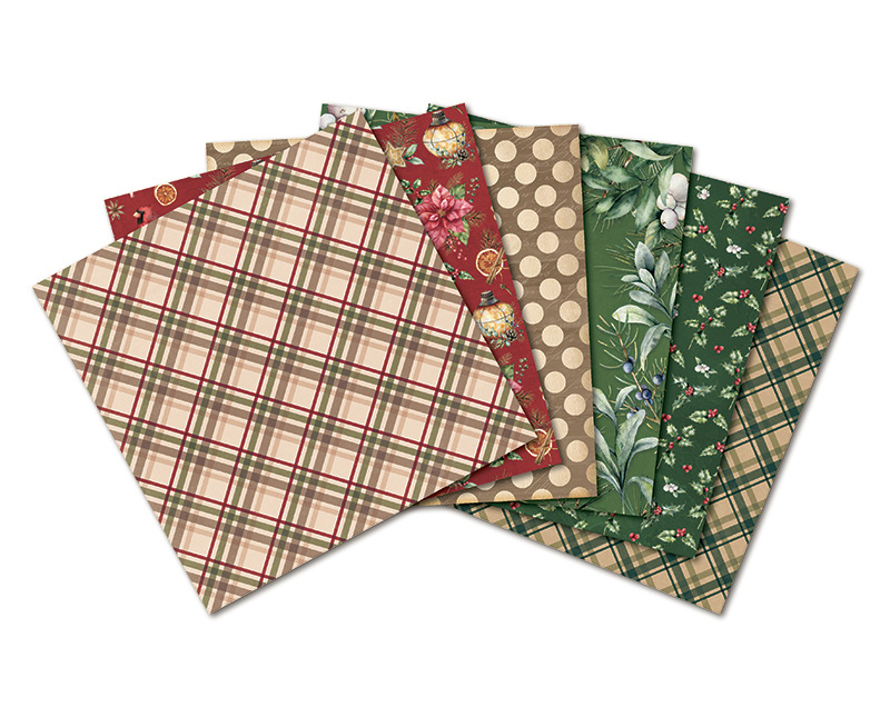 KLJUYP 24 sheets 6"X6" Merry Christmas p... – Vicedeal