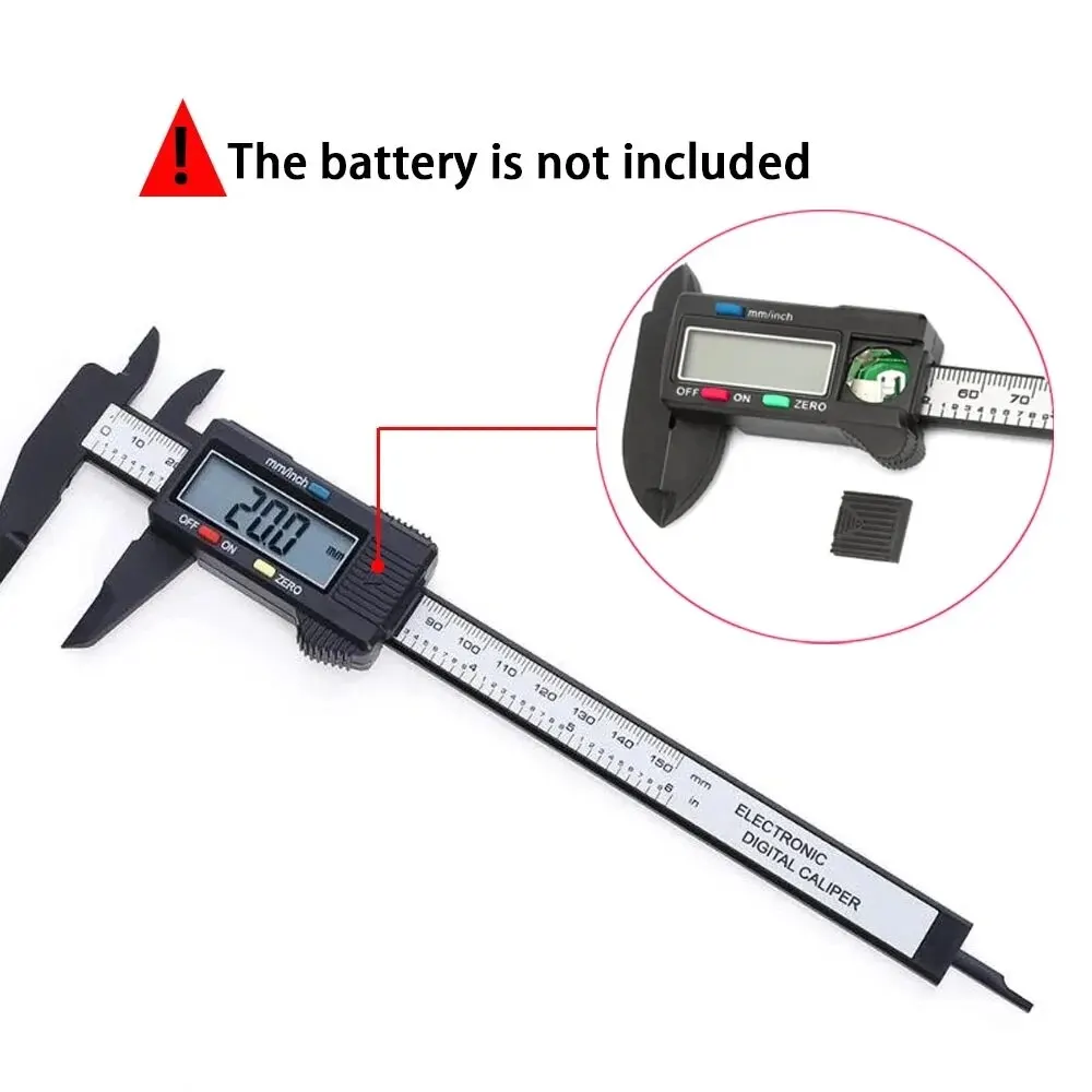 Measuring Tool Digital Ruler 150mm 100mm Electroni... – Grandado