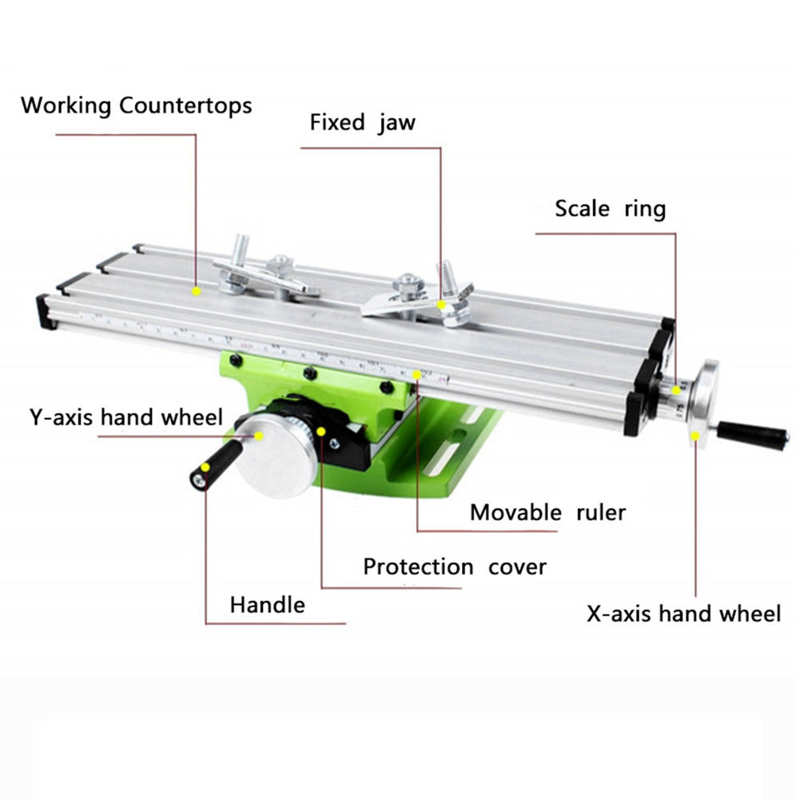 Alloy Steel Drilling Slide Table Milling Worktable... – Grandado