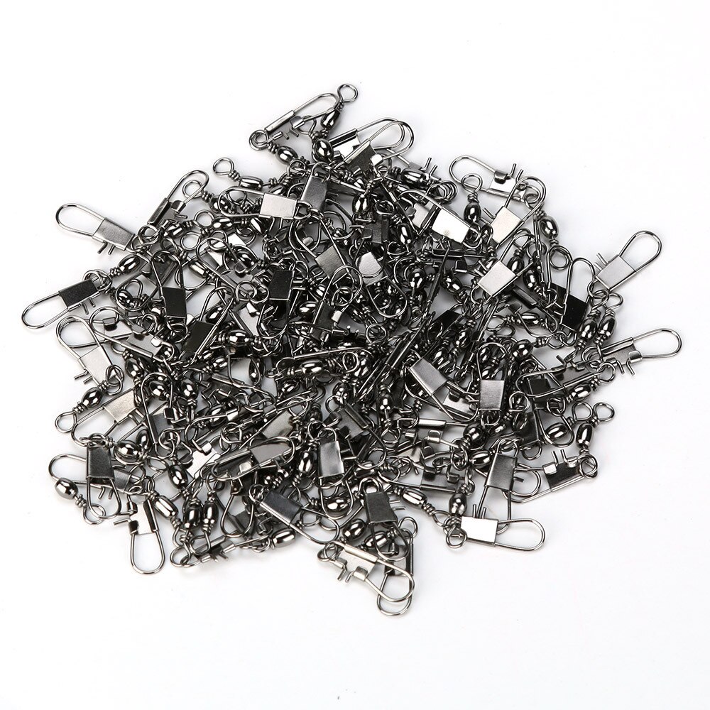 100pcs Fishing Barrel Swivel Pin Connector Solid R... – Grandado