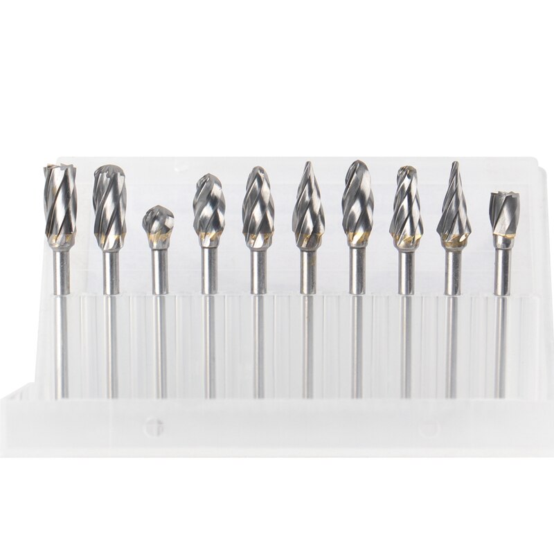 10PCS/Set 3mm Shank 6mm Coarse Teeth Tungsten Carb... – Vicedeal