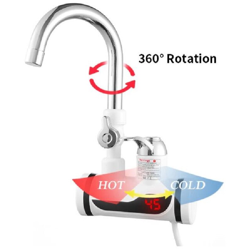RX-00U,Electric Water Heater Faucet Instant Tankle... – Grandado