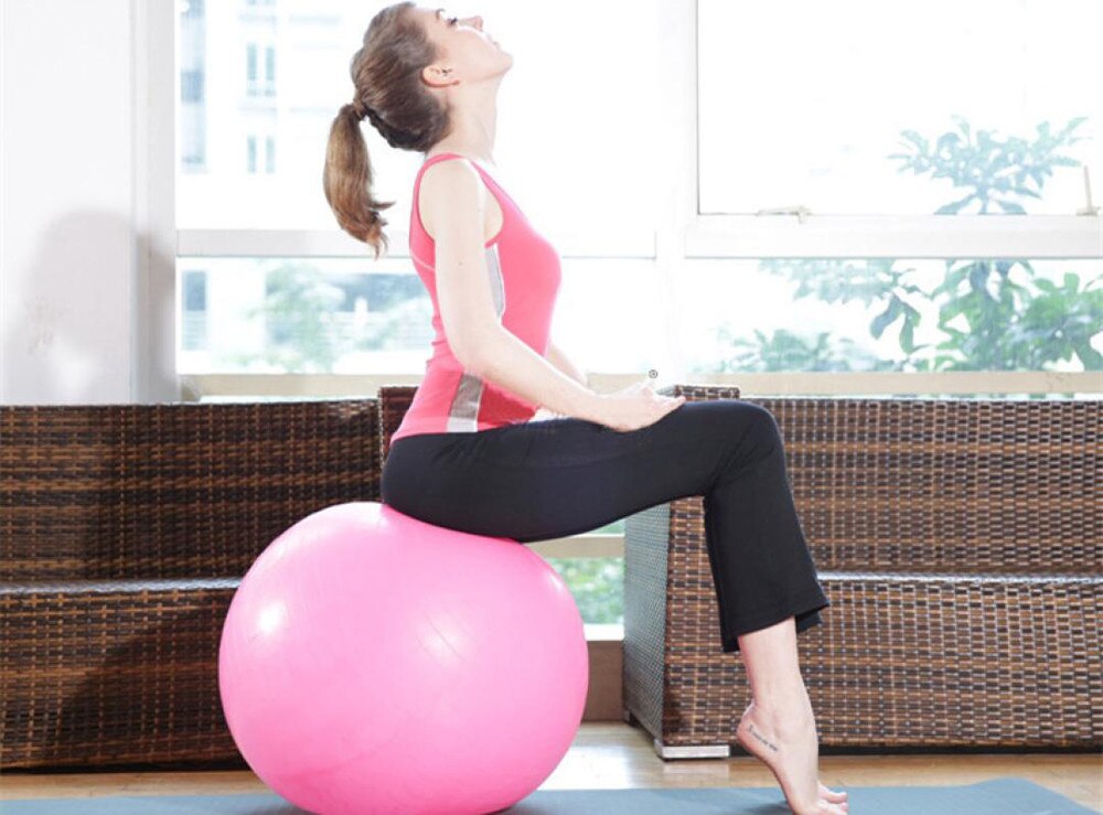 65cm Exercise GYM Yoga Ball Swiss Ball Fitness Pre... – Vicedeal