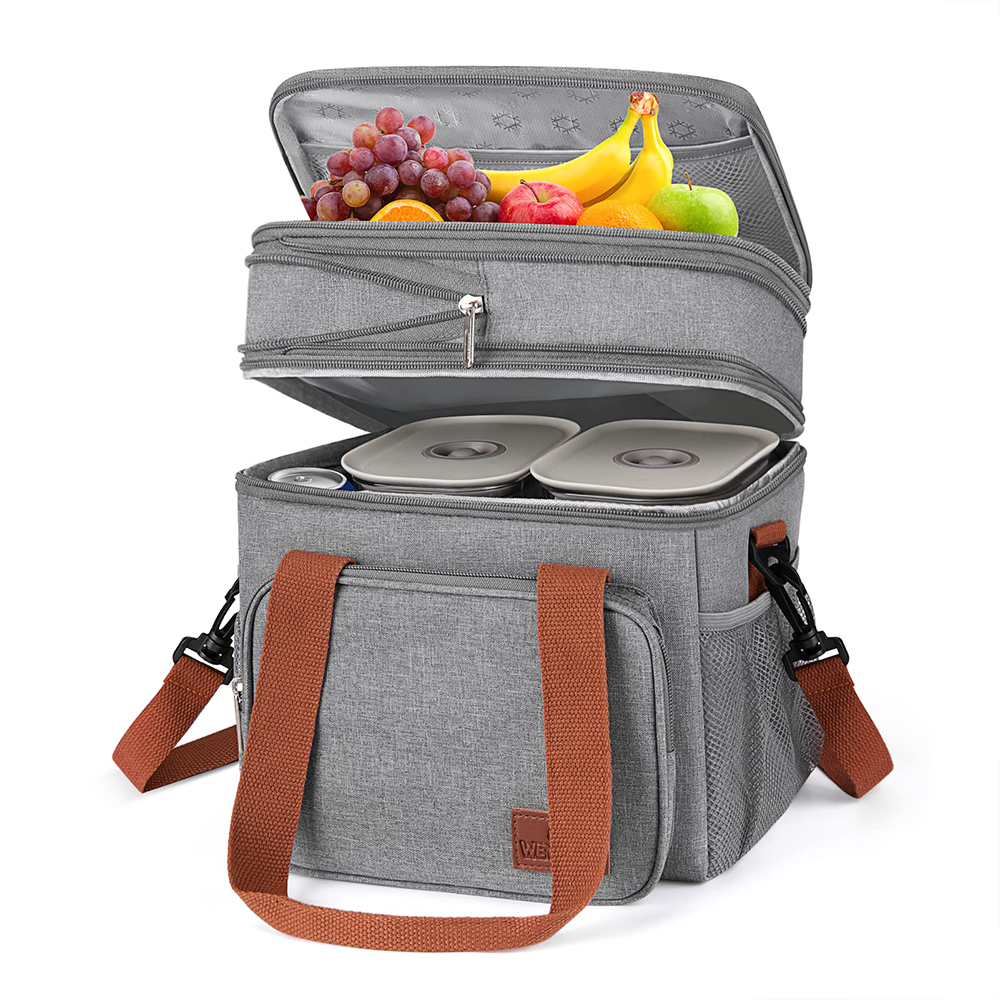 Expandable Insulated Large Lunch Box Double Deck H... – Grandado