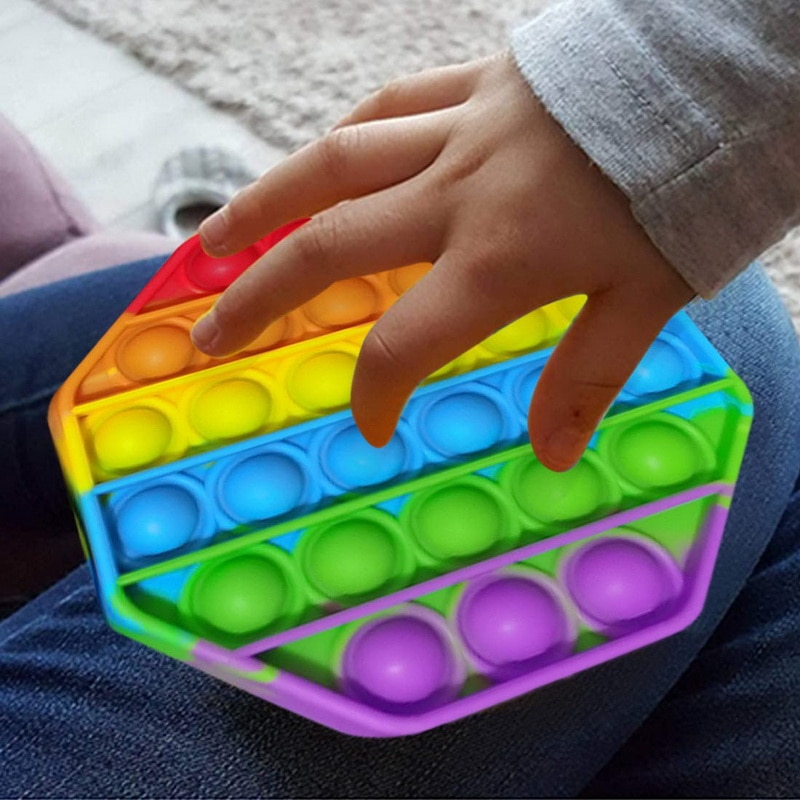 Push Pop Bubble Sensory Toy Autism Needs Squishy S... – Grandado