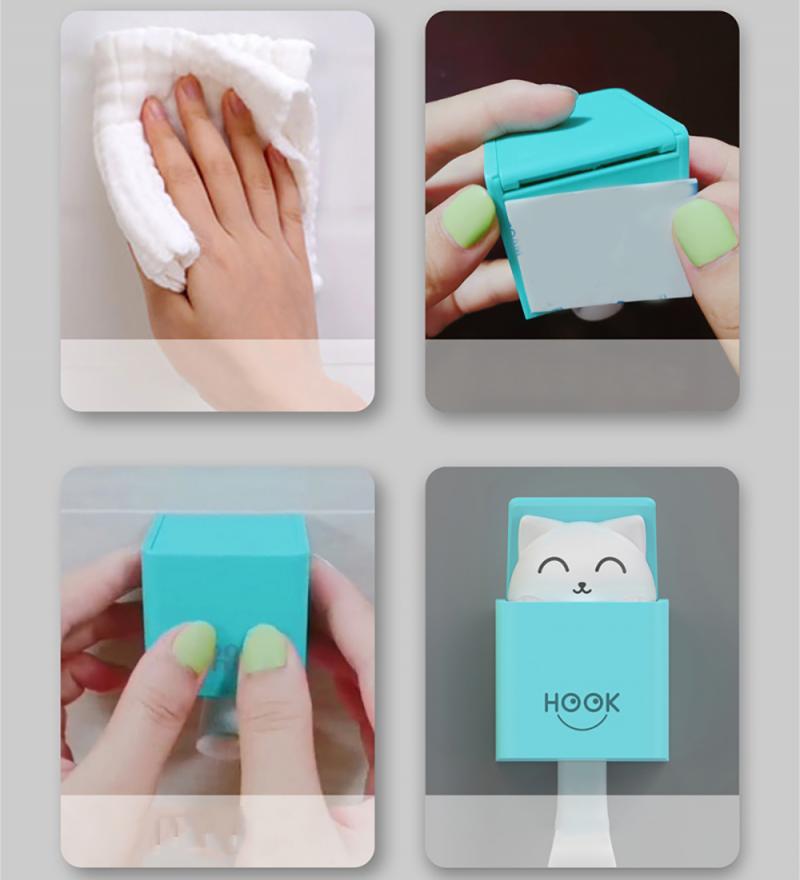 1PCS Cute Cat Gravity Sensor Hook Cute Cat Wall Ho... – Vicedeal