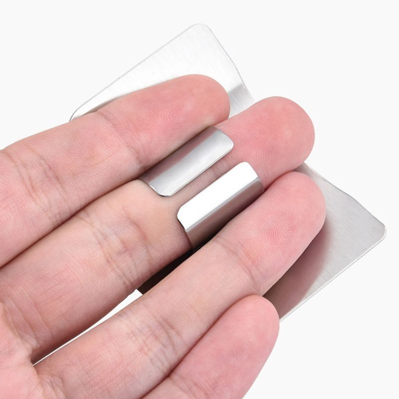 Kitchen Finger Hand Protector Guard Stainless Stee... – Vicedeal
