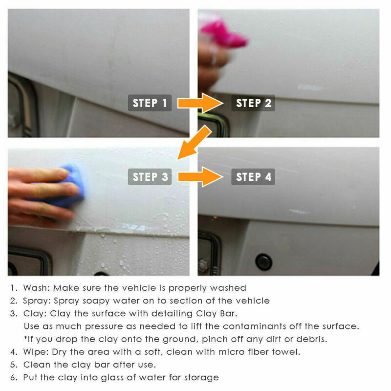 Magic Clean Clay Bar Car Truck Blue Cleaning Clay ... – Grandado