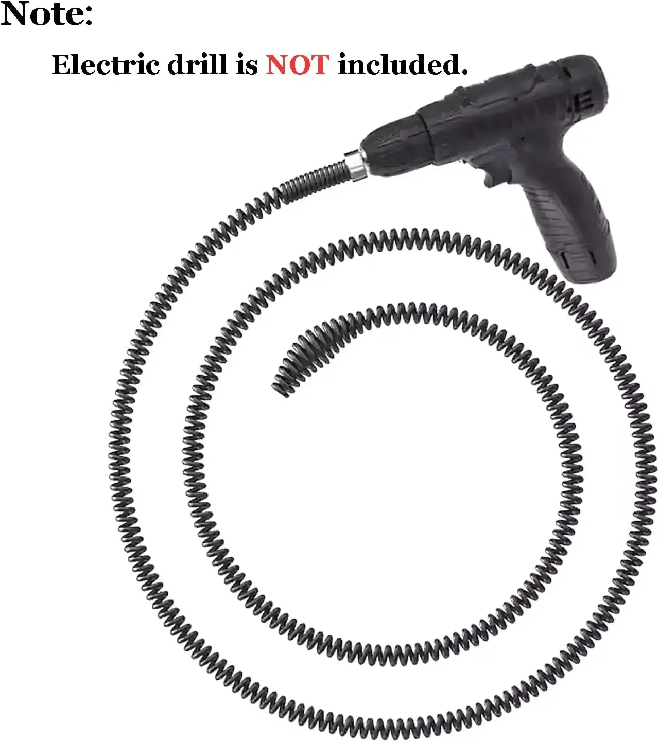 Drain Auger Cable 1M Drain Snake Clog Remover with... – Grandado