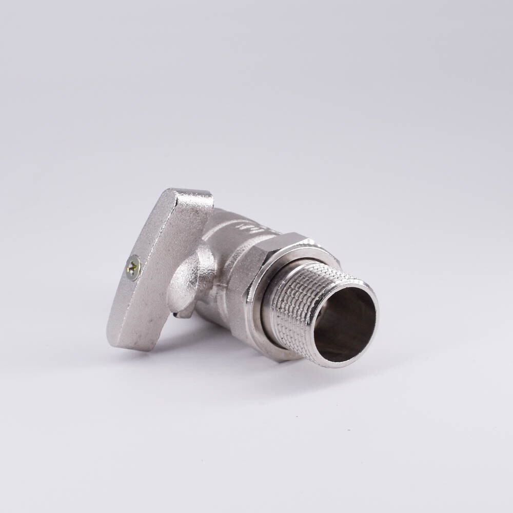 DN20 3/4" BSP Female to MaLe Nickel Plated Brass B... – Grandado