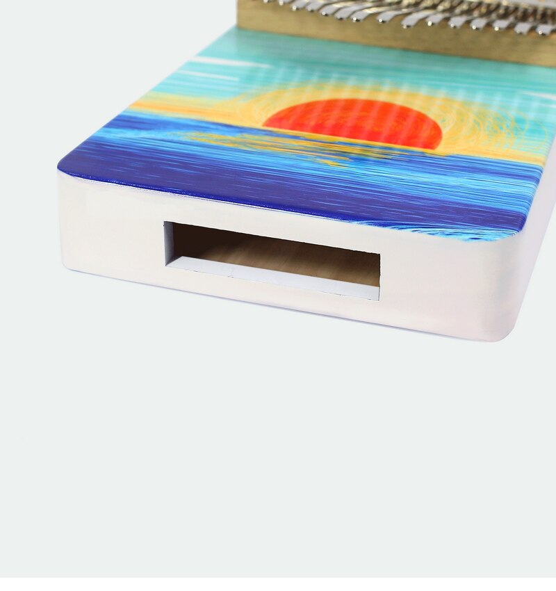 PURM Kalimba 17 Keys colour Wood Portable Finger P... – Vicedeal