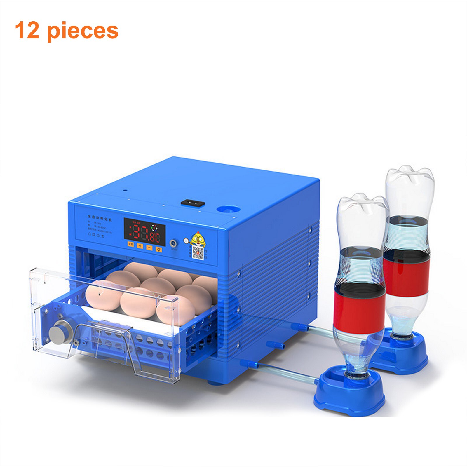 2022 ! 12/16/30/48/72 Eggs Fully Automatic Digital... – Grandado