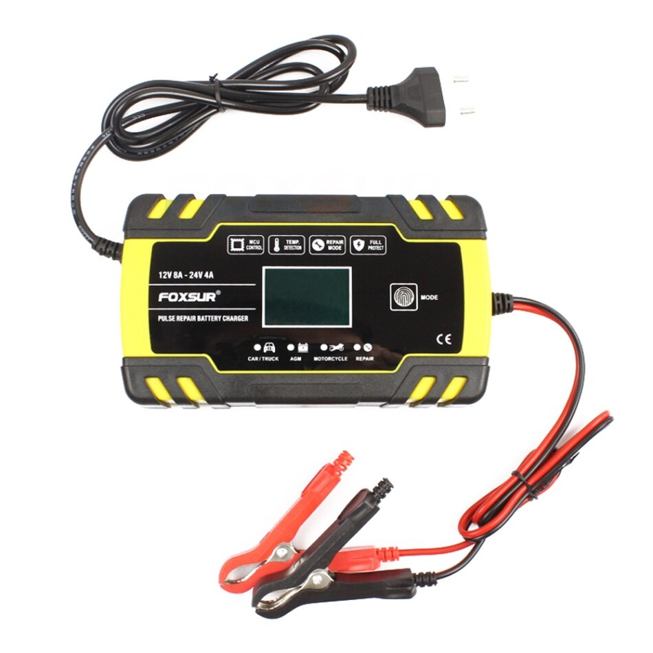 Universal 12V 24V Pulse Repairing Charger LCD Disp... – Grandado