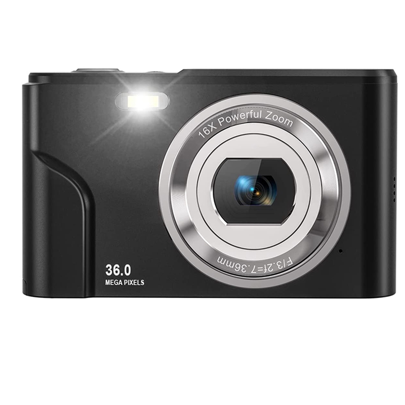 Digitale Camera 36 Mega Pixels Camera 1080P Vloggi... – Vicedeal