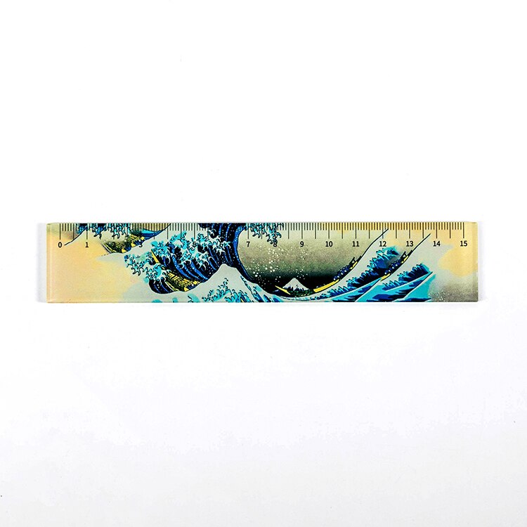 Art Gallery Straight Ruler 15cm Acrylic Plastic Me... – Vicedeal