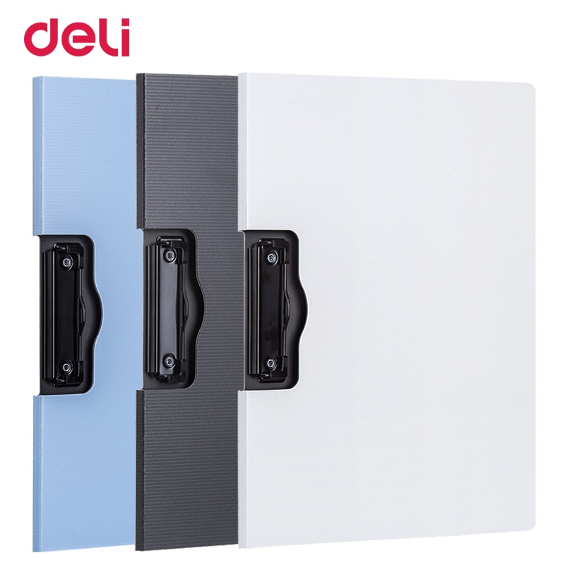 Deli simple color A4 paper document clipboard for ... – Grandado