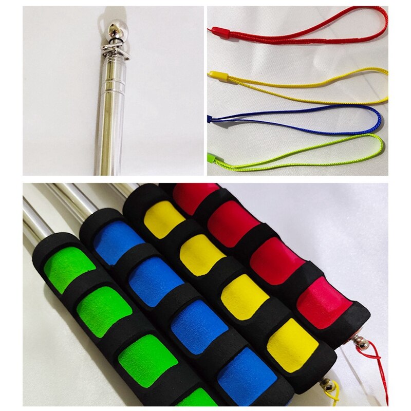 Rustfrit stål flagstang teleskopisk guide flagstan... – Grandado