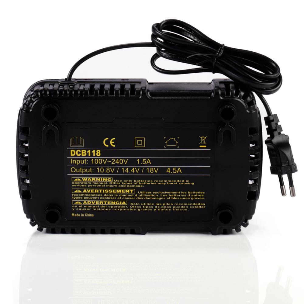 4.5A DCB118 battery charger for Dewalt Battery 10.... – Grandado