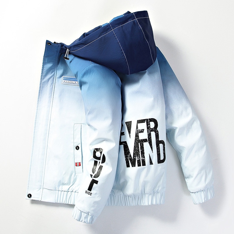 Men Casual printing The letter Jackets mens windbr... – Grandado