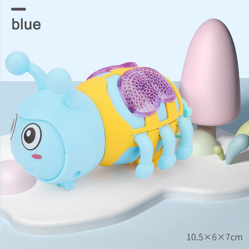1Pcs Cute Bee Shape Children Clockwork Toys ABS Pl... – Grandado