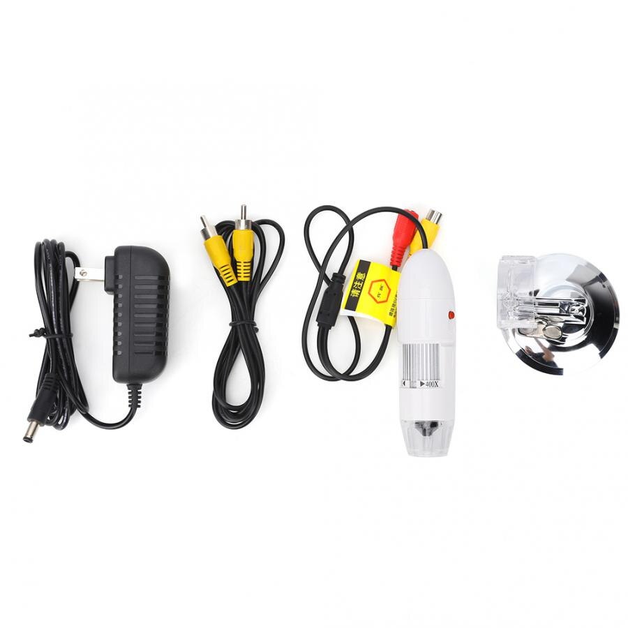 Microscoop 25-400x 8LED Vergroting Camera TV/AV El... – Vicedeal