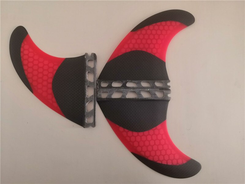 FUTURE 3PCS G5 RED color CARBON surfboards fins Ho... – Vicedeal