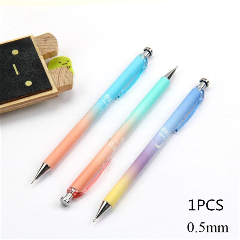 Cute Kawaii Moon Star Plastic Mechanical Pencil Sk... – Grandado