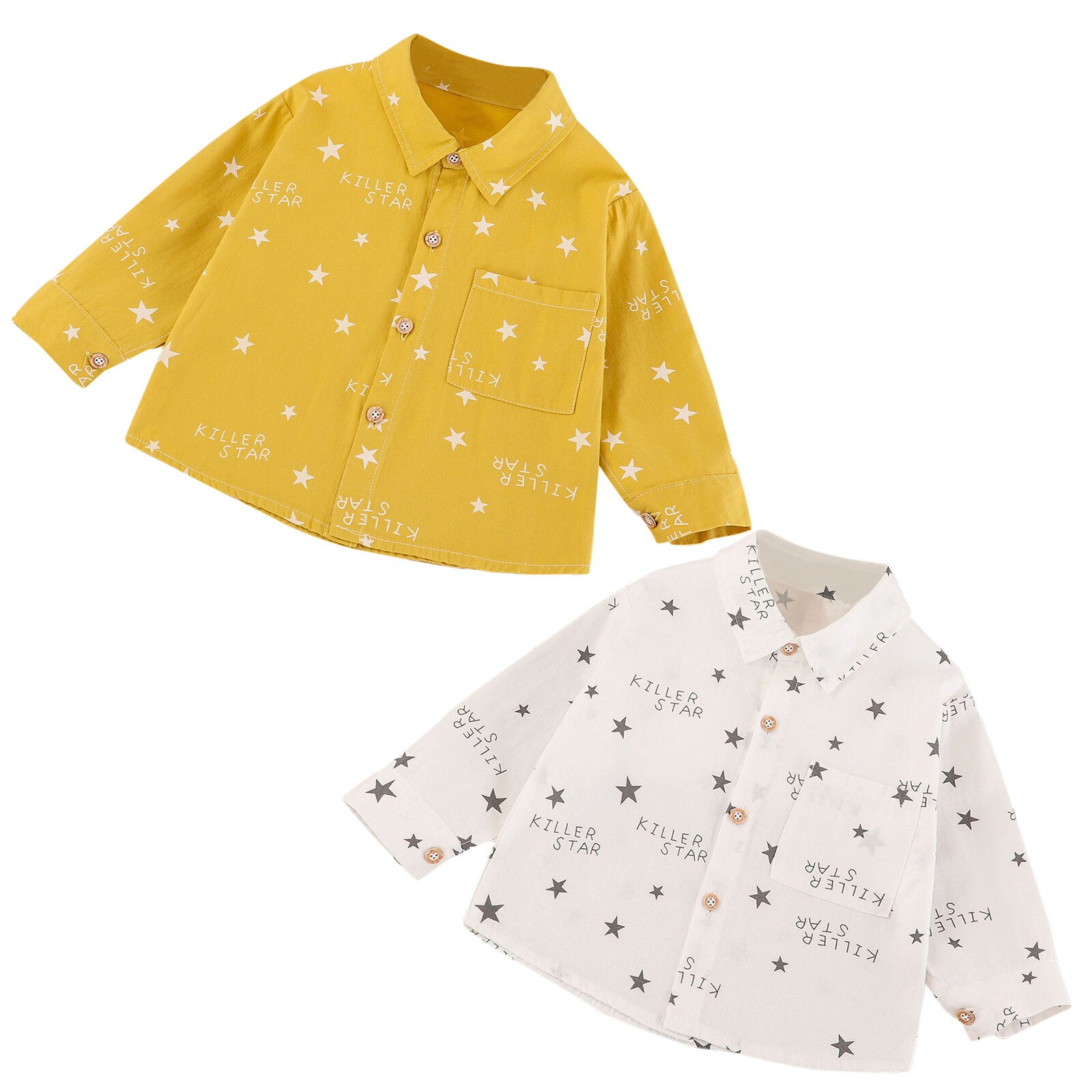 Peuter Kids Baby Jongens Lange Mouwen Brief Print ... – Grandado