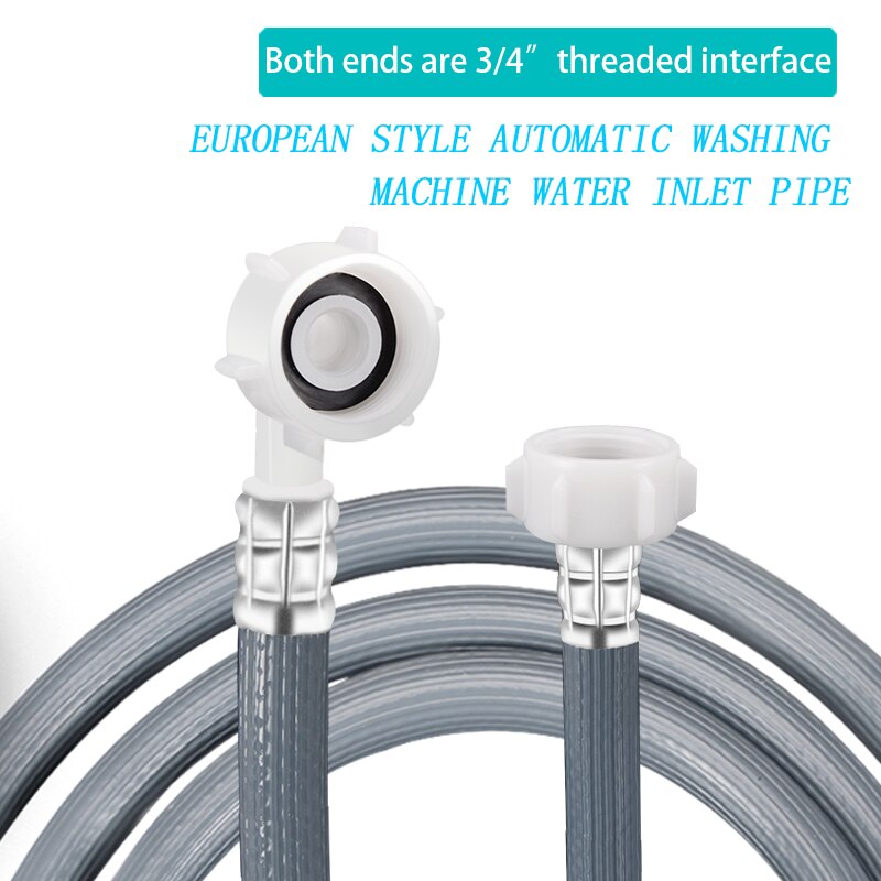 Drum Washing Machine Water Inlet Pipe 3/4" Female ... – Grandado