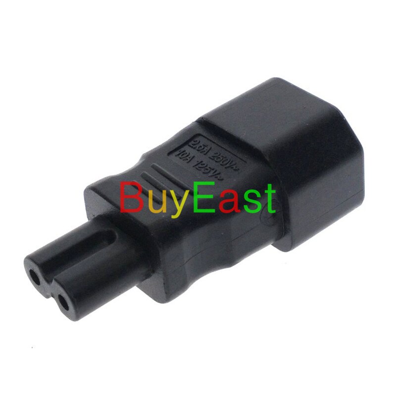 Power Source Iec C14 Male To C7 Adapter C7 To Iec Grandado