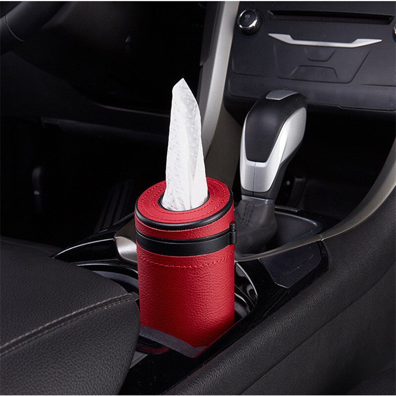 1 Pcs Auto Tissue Box Algemene Auto Ronde Papier B... – Grandado